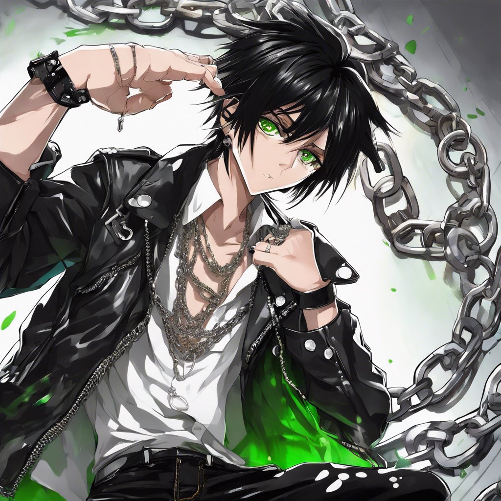 Explore Anime Boy Metallic Rings Fanart