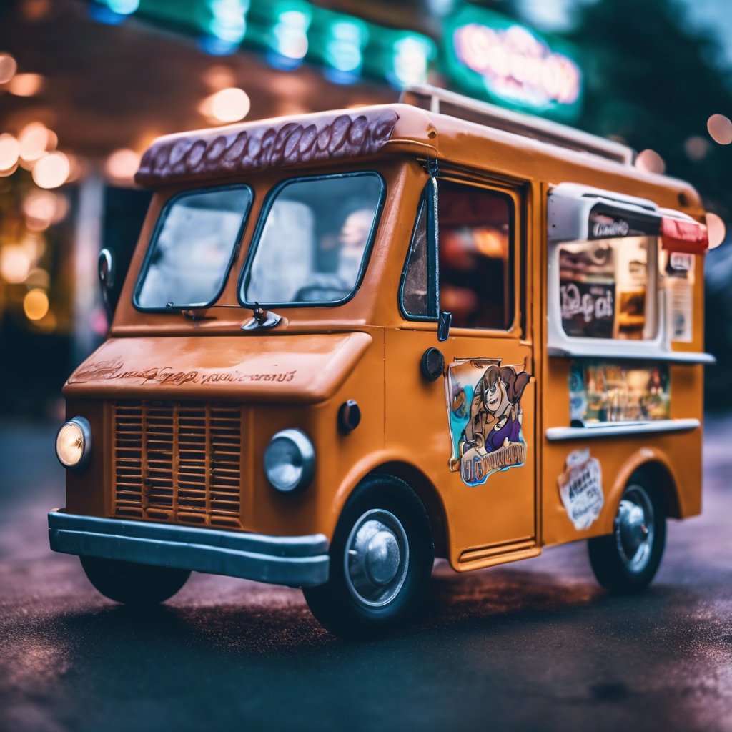 Scooby doo square ice cream truck | Fanart