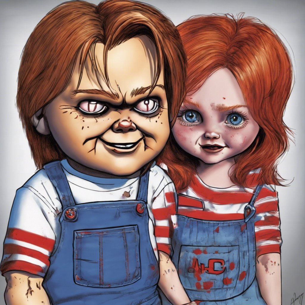Chucky and Tiffany’s children Glen | Fanart