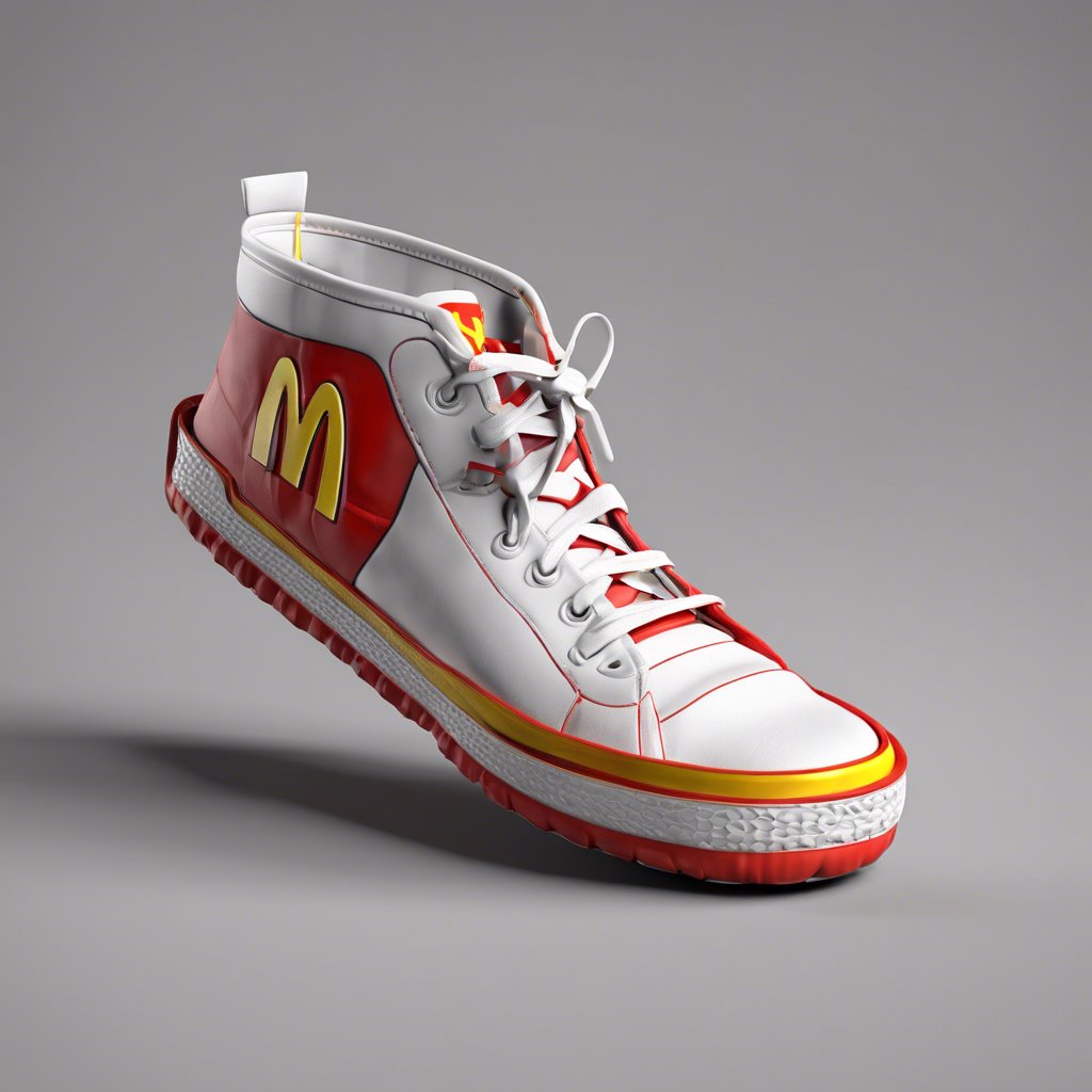 Ronald McDonald crocs Fanart