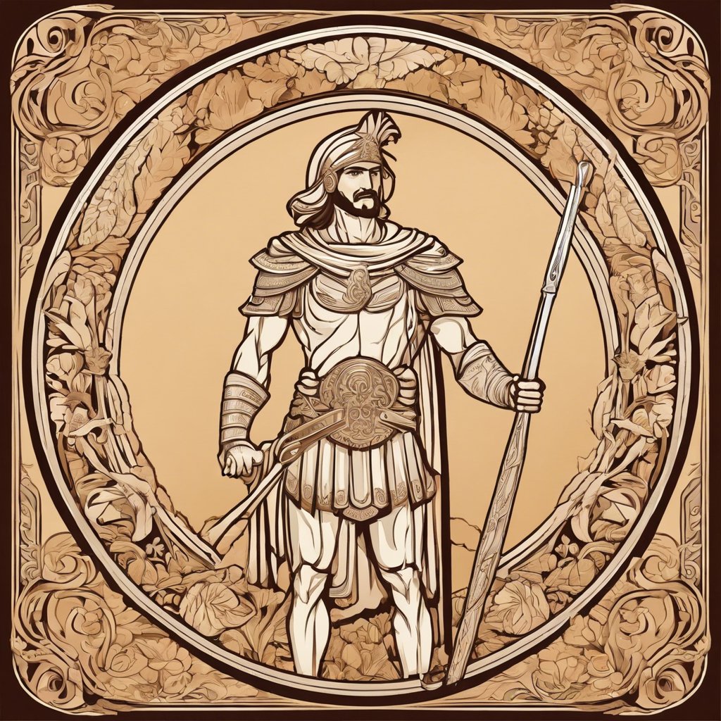 Realistic Ancient Greek soldier tan man Fanart