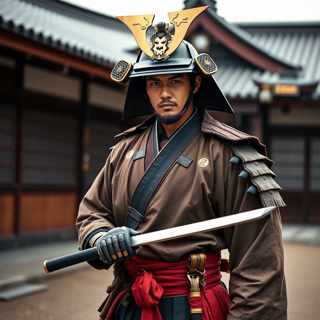 Modern Samurai Warrior: Updated, stylish samurai | Fanart