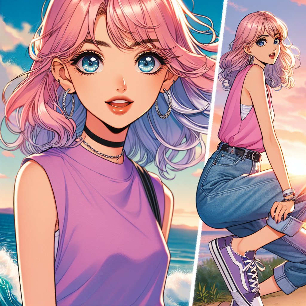 Explore Anime Girl Sus: Anime Girl Drawn In Anime Art Style: Conjure Up ...