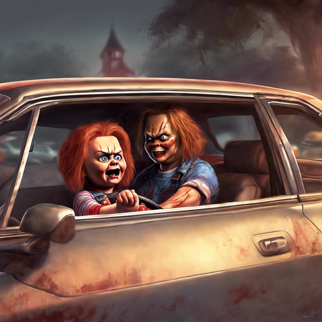 Chucky spanks his daughter Glenda for | Fanart