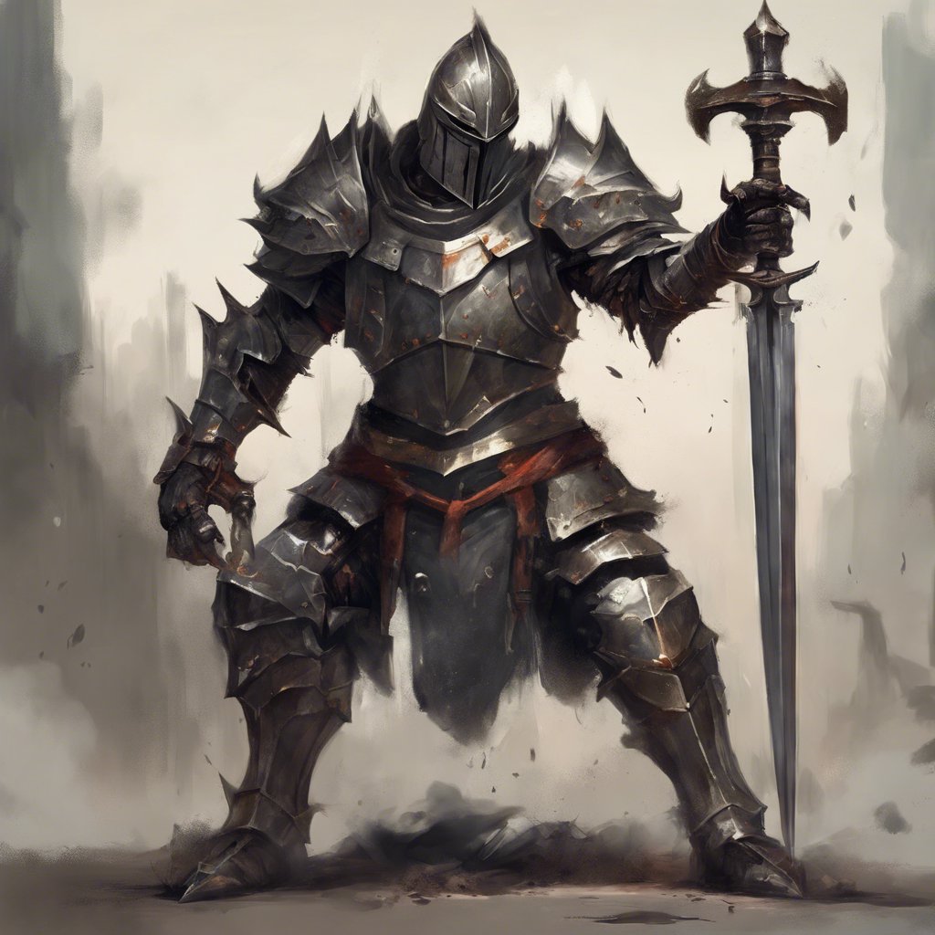 Insanely cool looking knight warrior who | Fanart