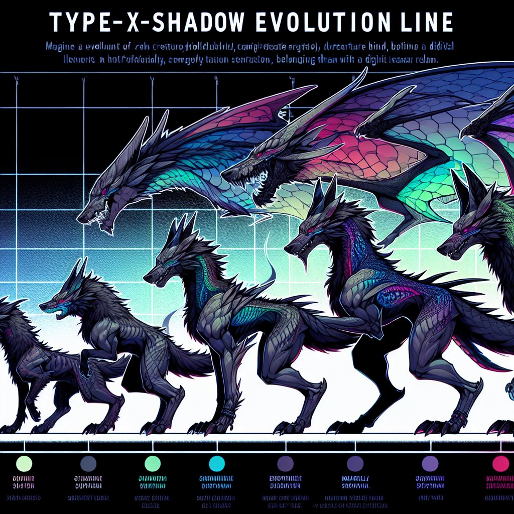 A shadow hound dragon, type x Fanart