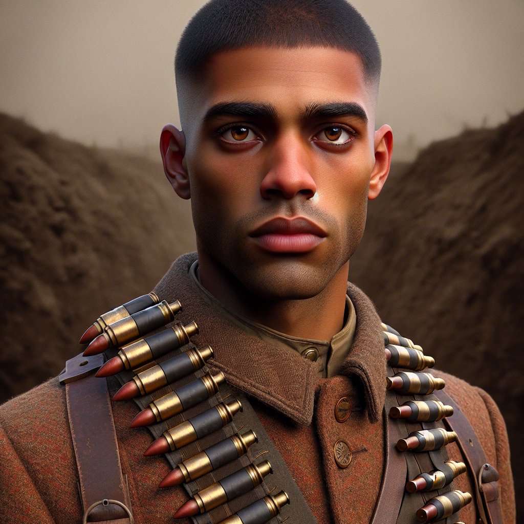 Realistic Style, Portrait, Male Character, Young Fanart