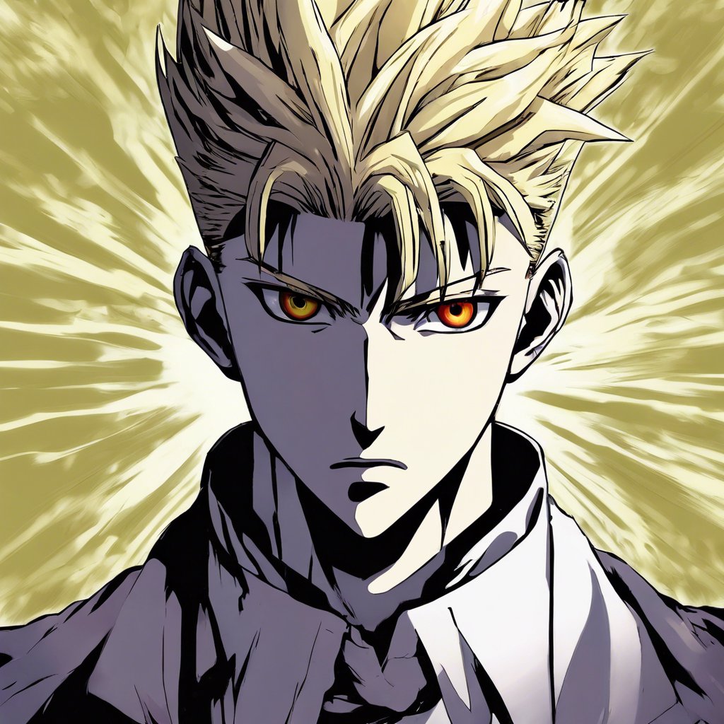 Shadowy character HxH style with black Fanart