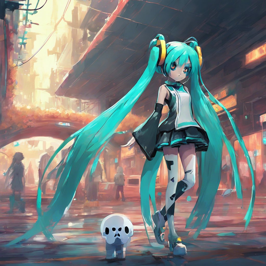 If Hatsune Miku meet Undertale Fanart