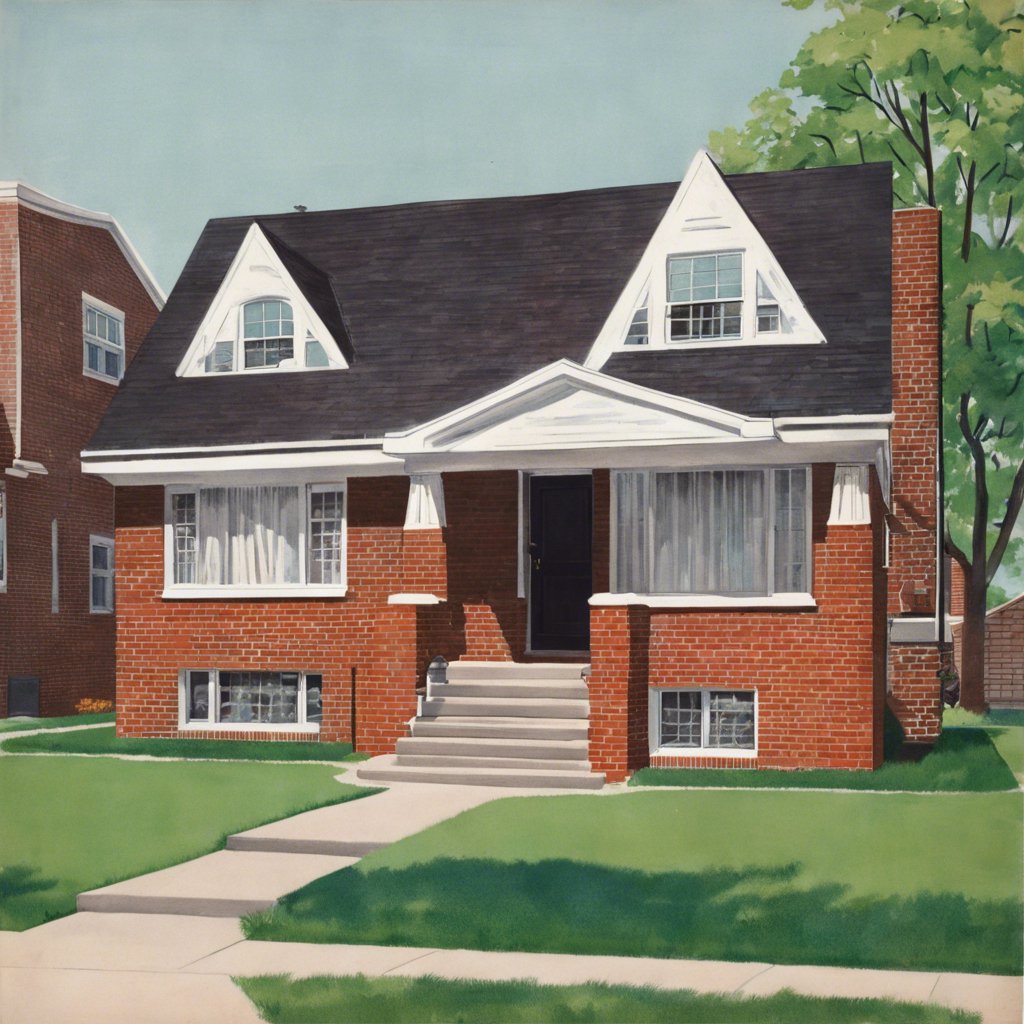 7121 Yates St. St. Louis 1950 Fanart