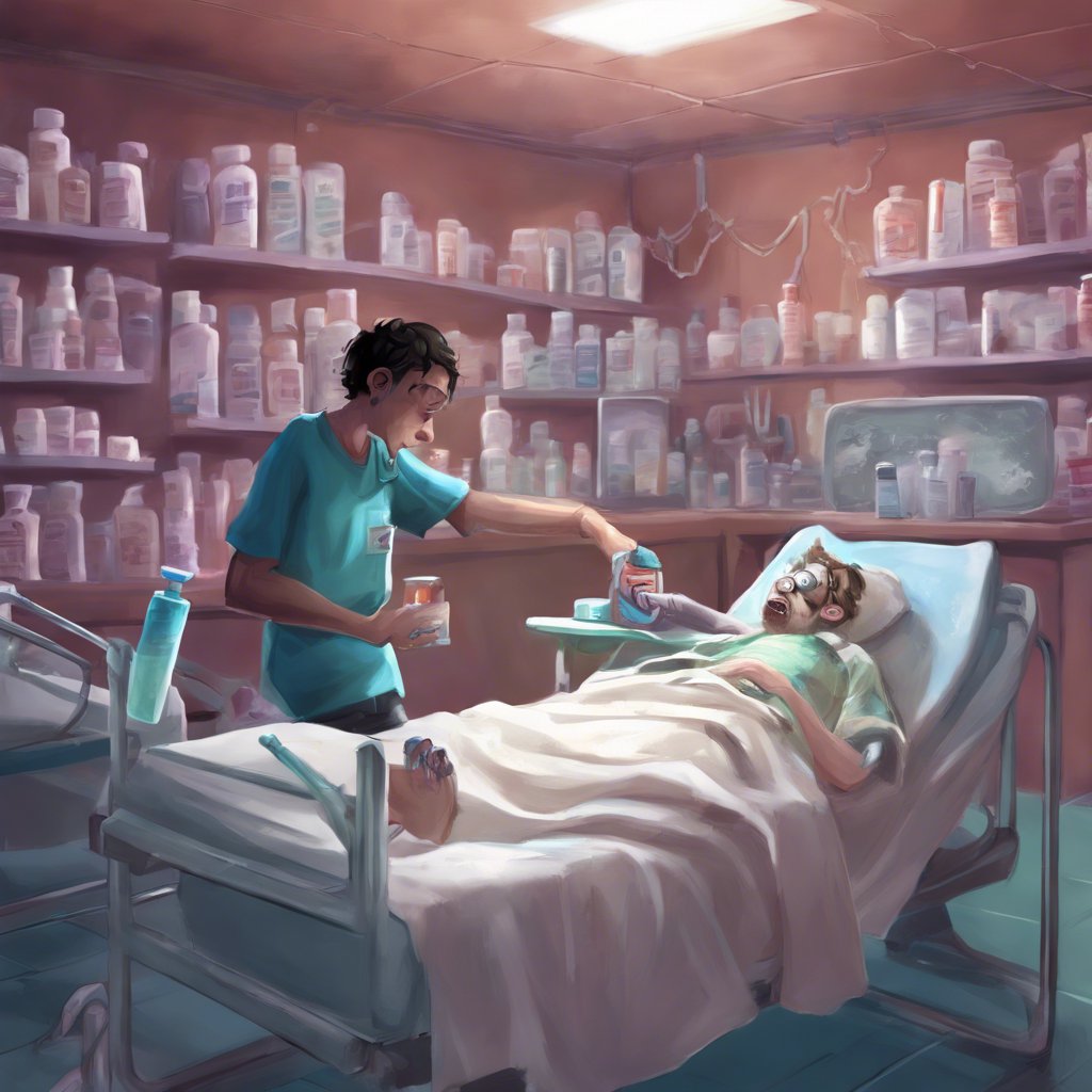 Percy gets sick from a virus Fanart