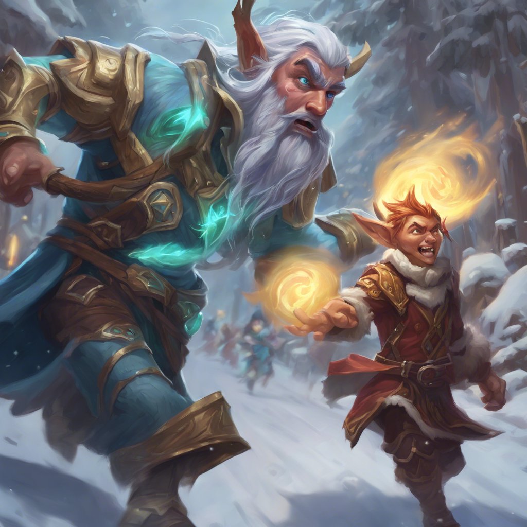Magnus chases best friend hearthstone the Fanart
