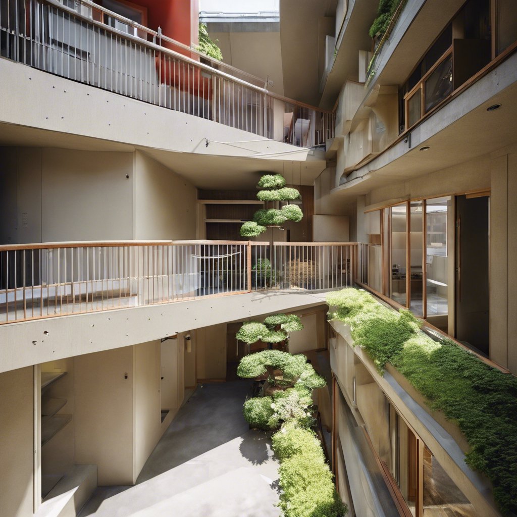 Japanese apartment building in tokyo Fanart