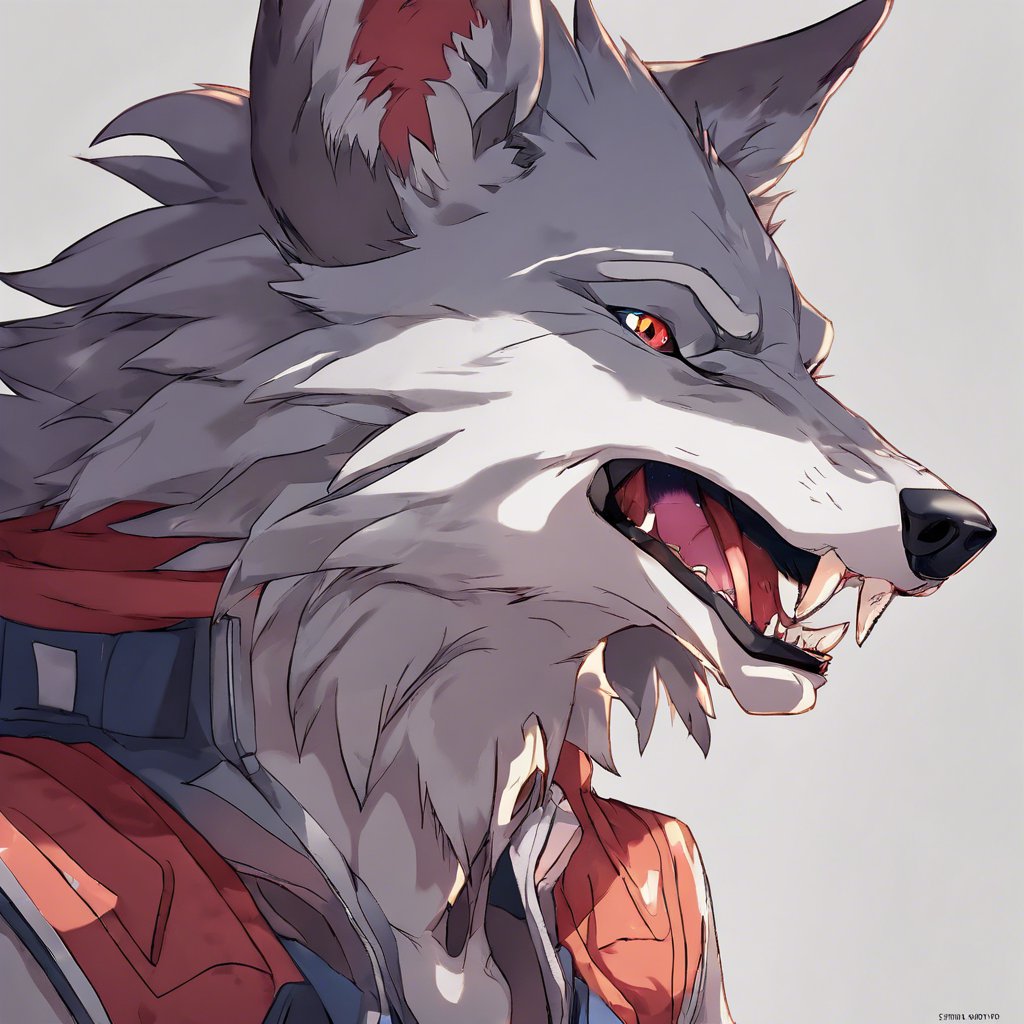 A wolf furry | Fanart
