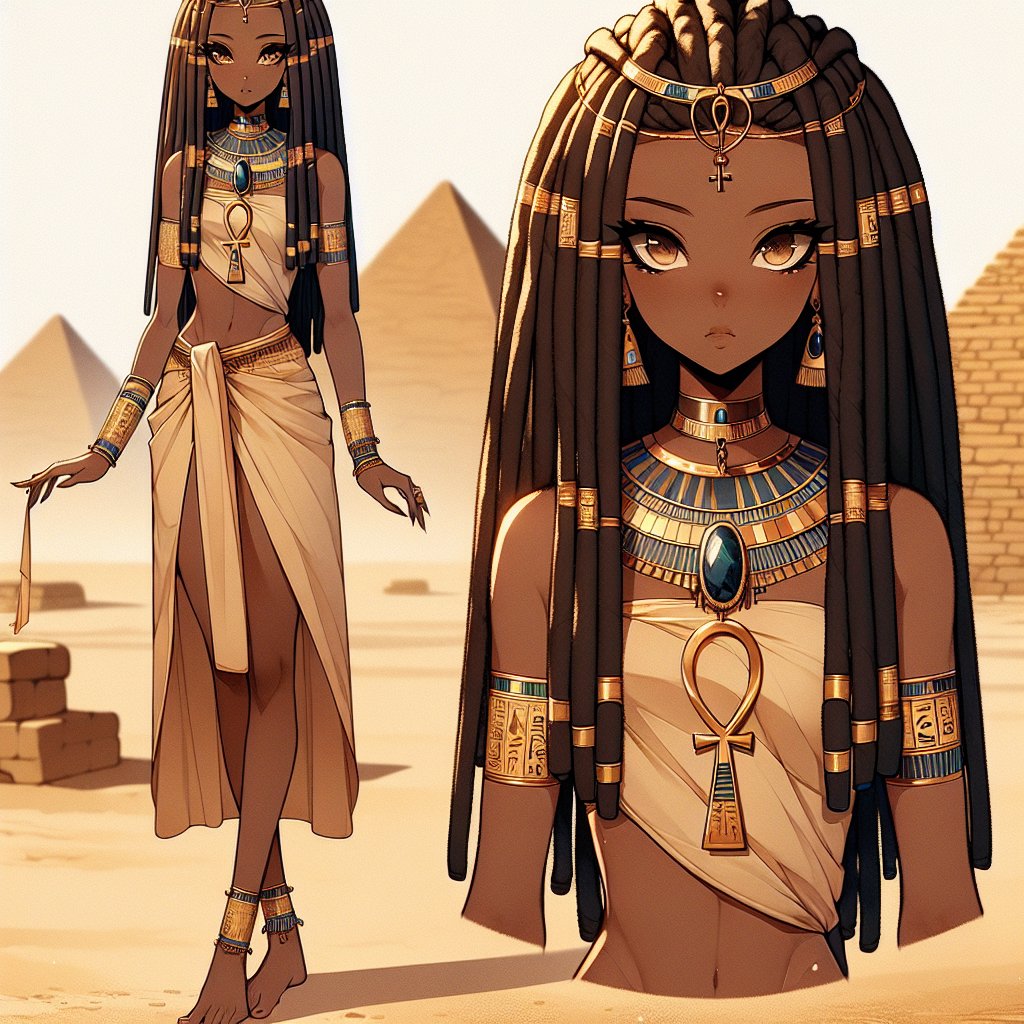 Anime girl drawn in anime style, Fanart