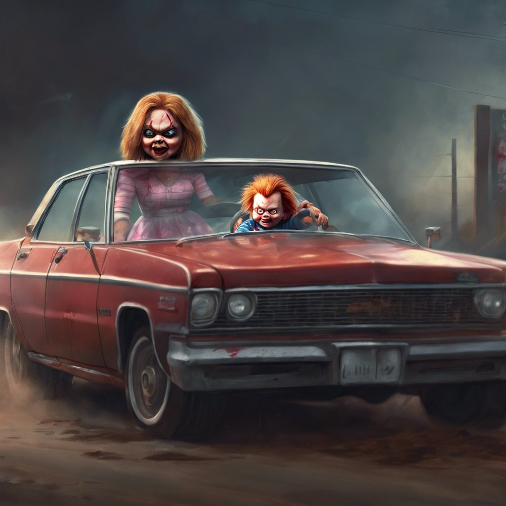 Chucky spanks his daughter Glenda for | Fanart