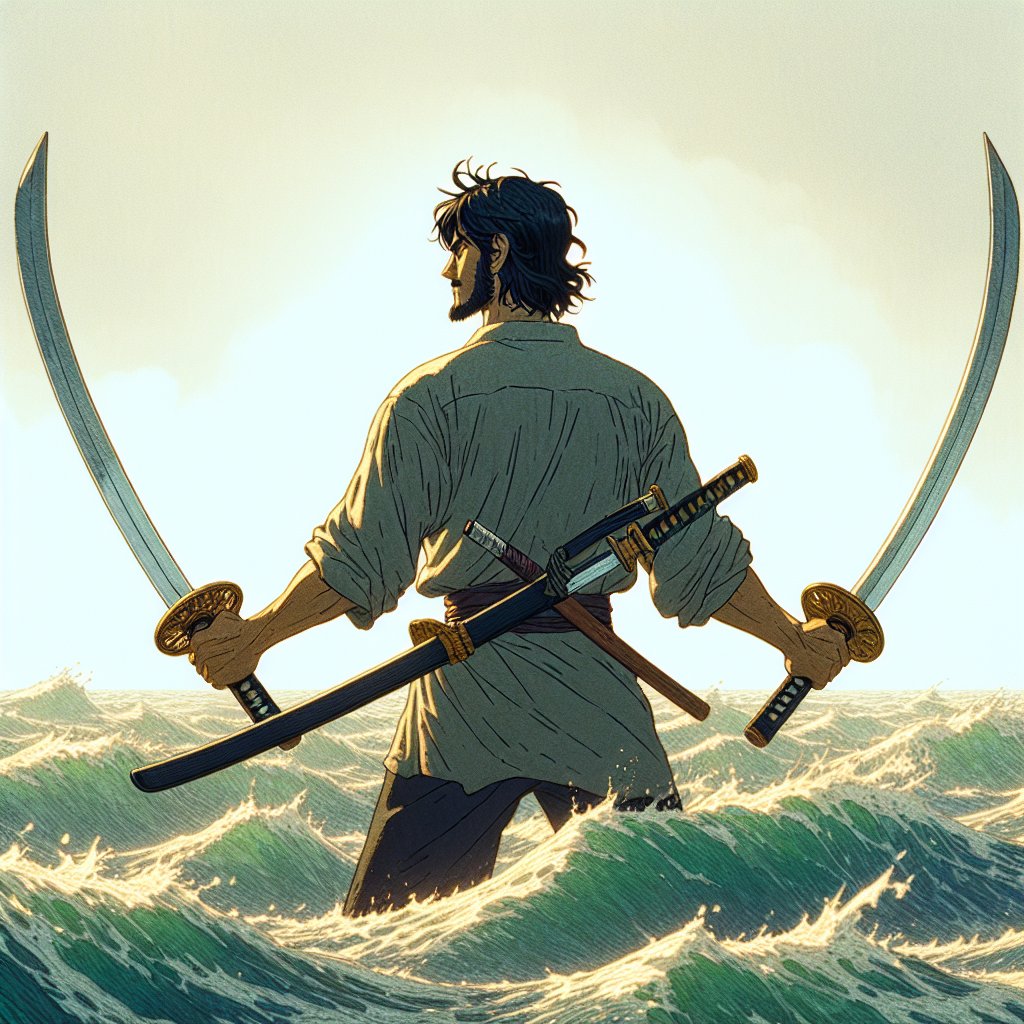 A man with two powerful swords Fanart