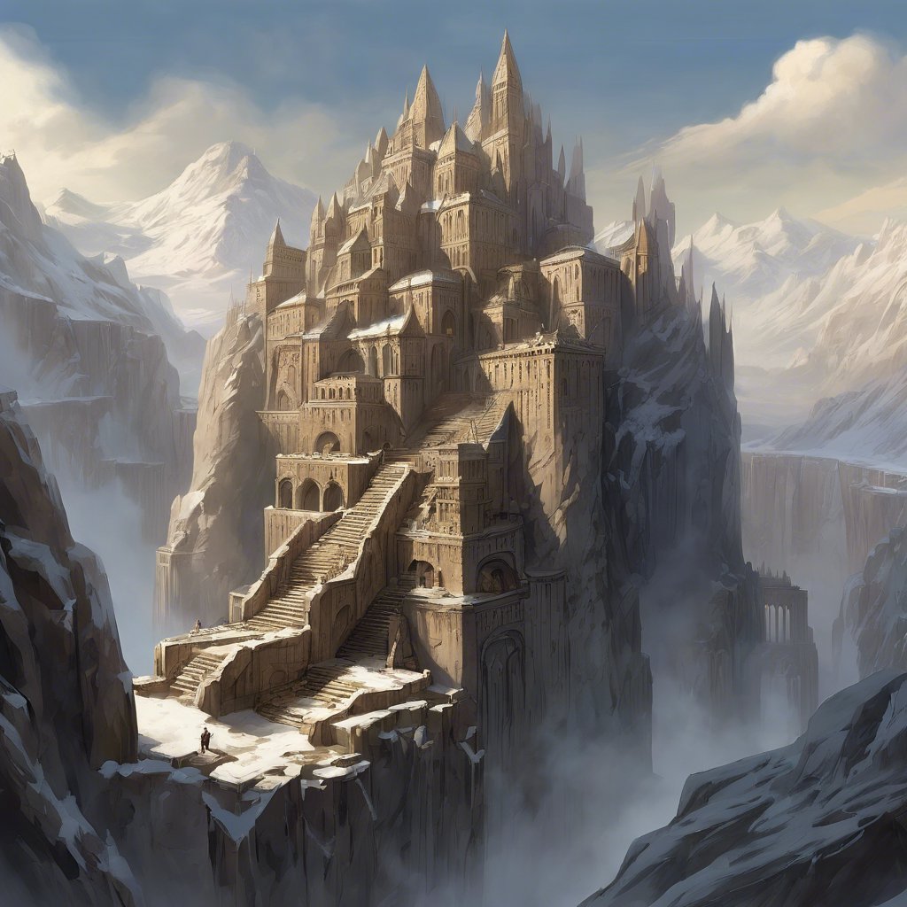 An immense stone city built Fanart