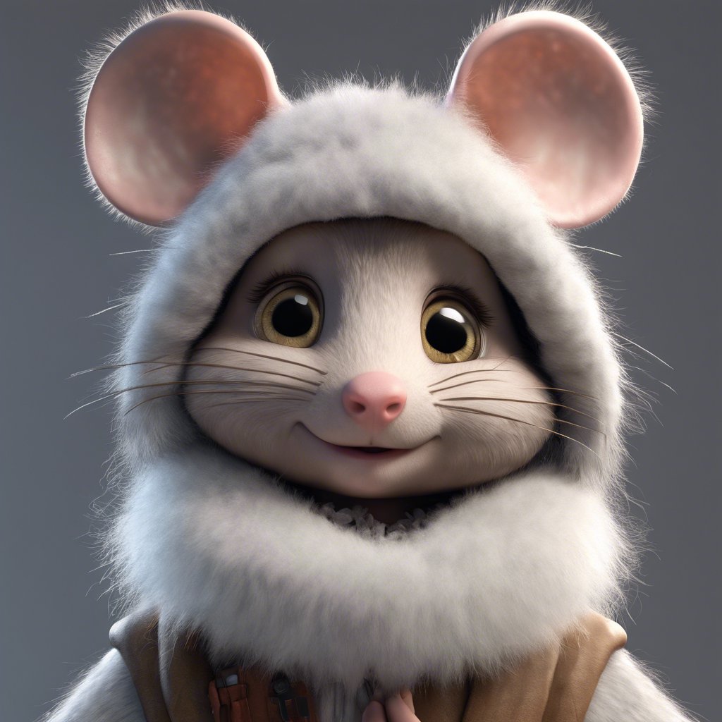 Rat girl realistic, with a name Fanart