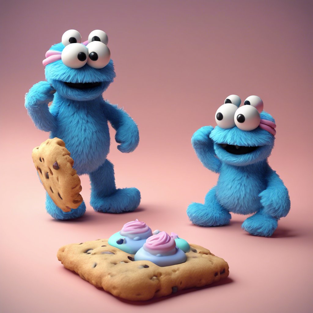 Cookie monster Fanart