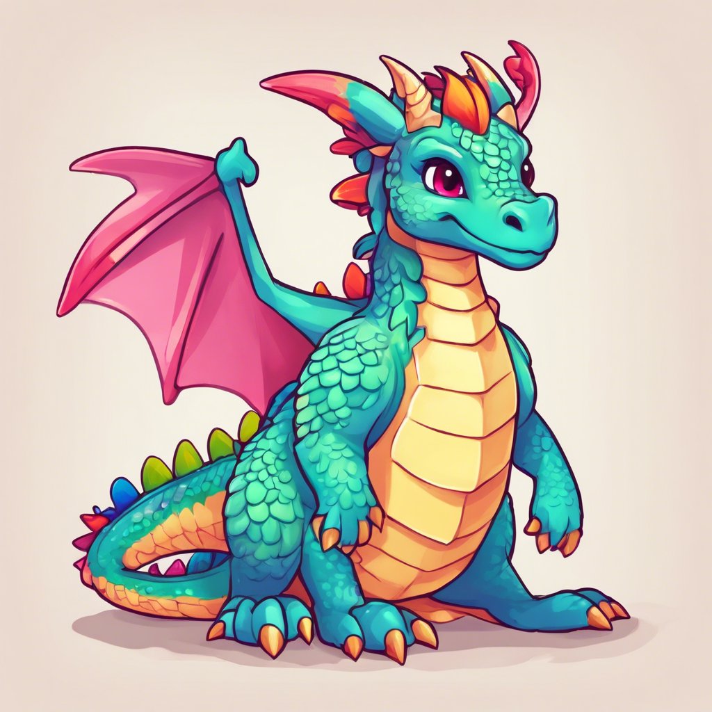 Female dragon Fanart