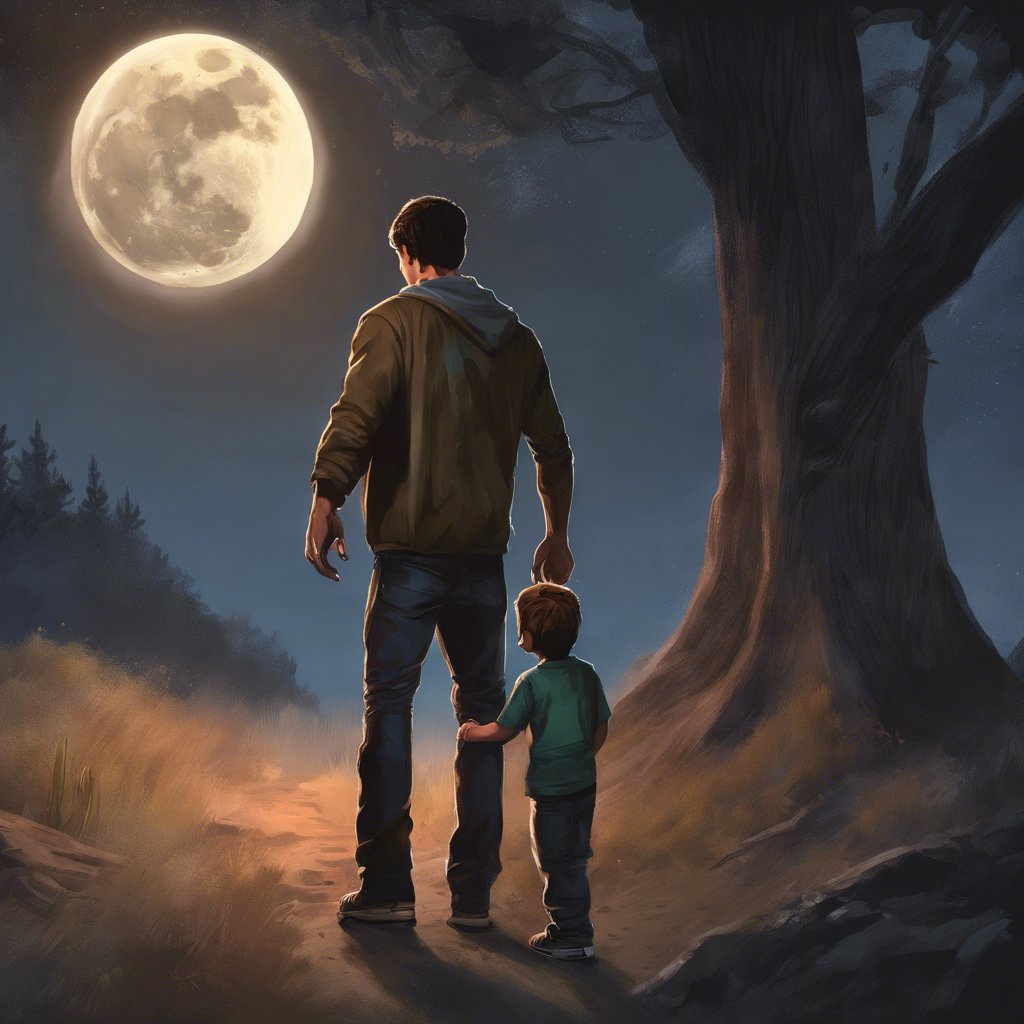 Teen wolf: Derek help his son Fanart