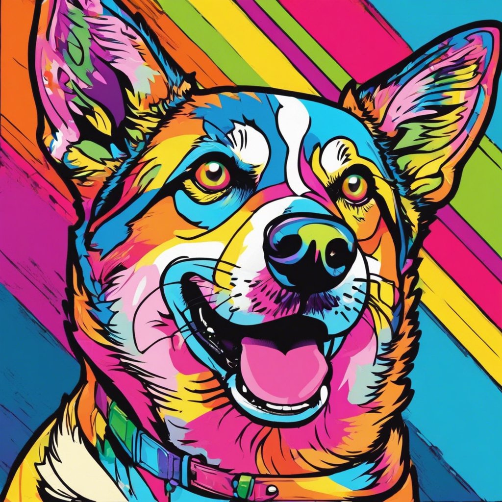 Shibu inu dog with very large Fanart