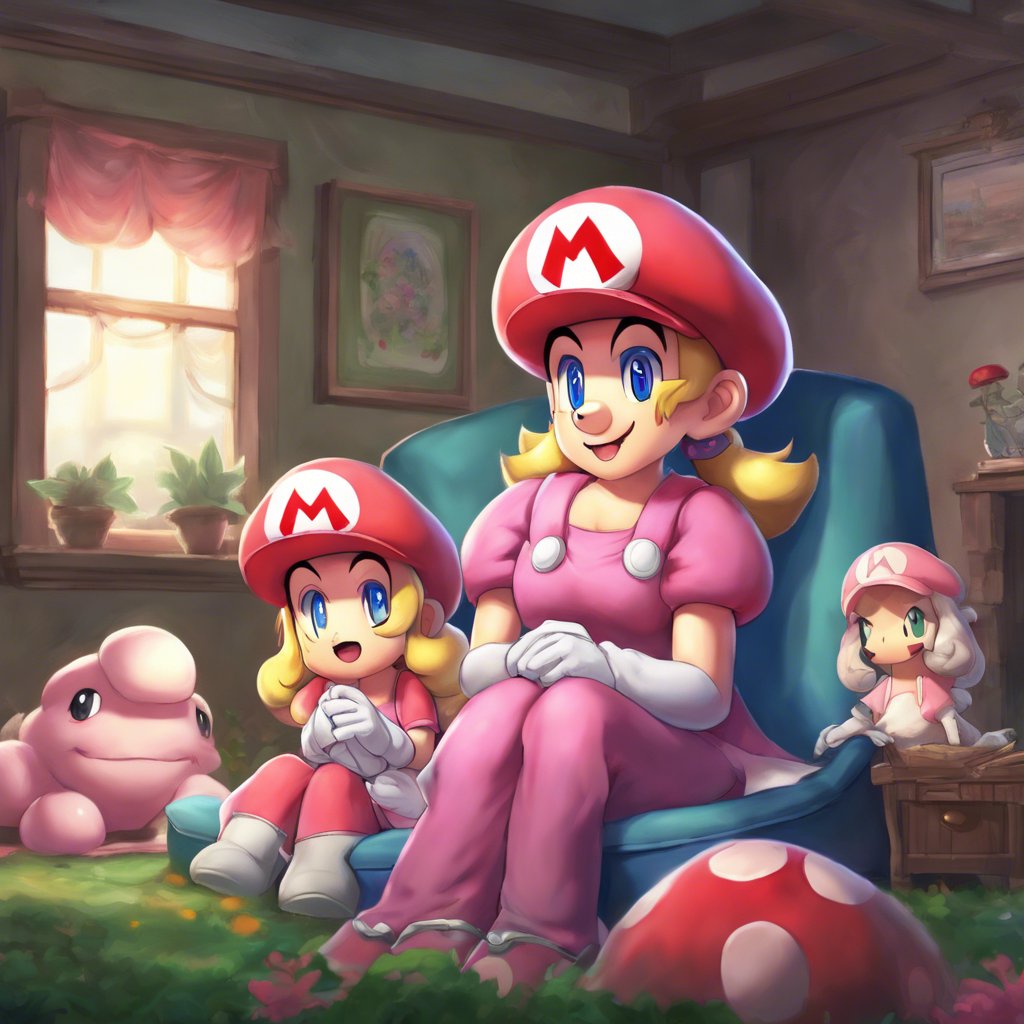 A Mario and Pokémon crossover fanfiction Fanart