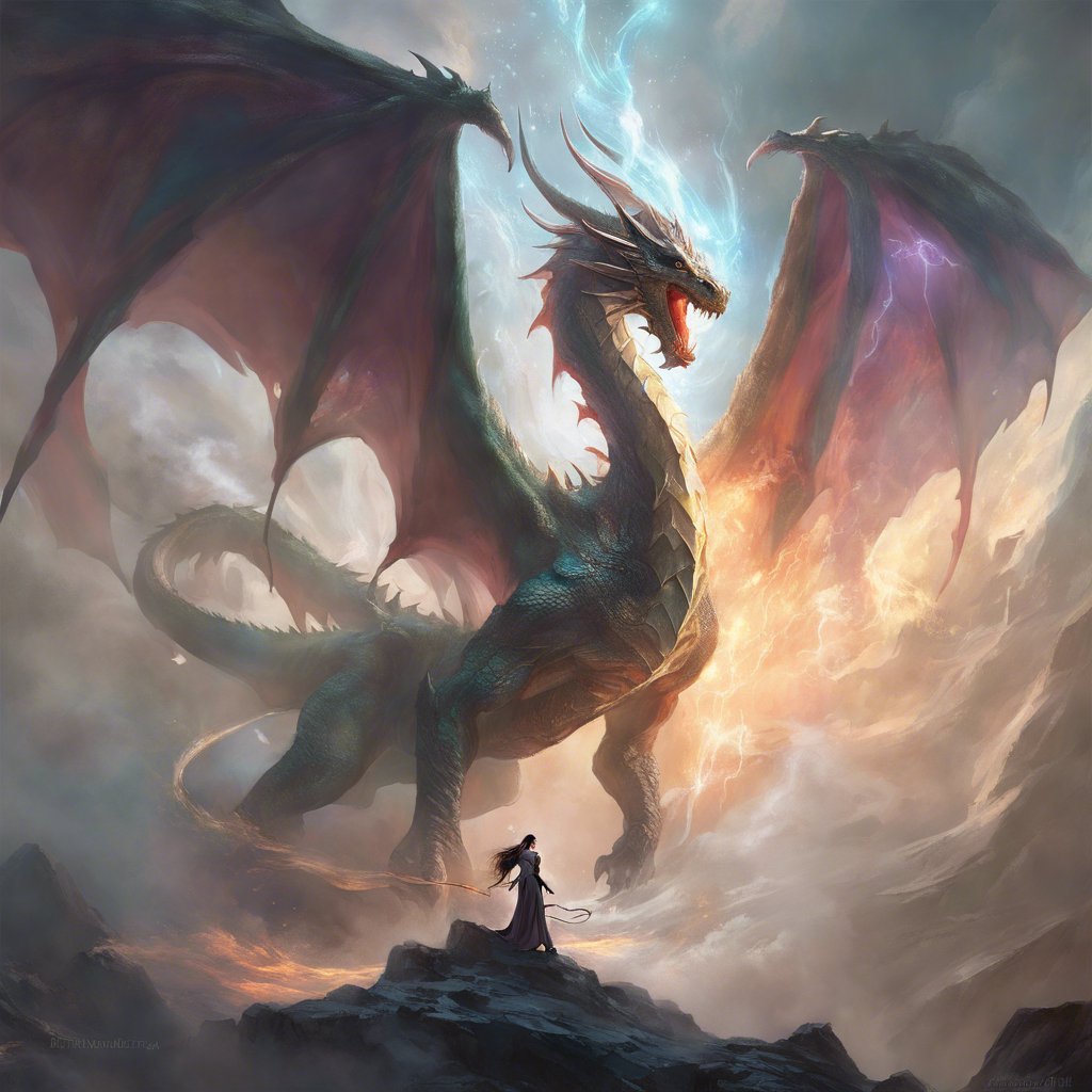 Dragon fight Fanart