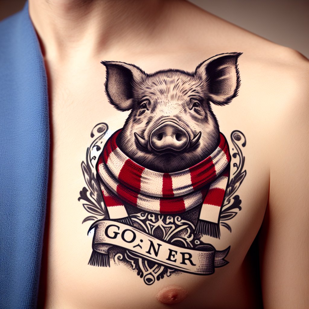 gooner pig Fanart