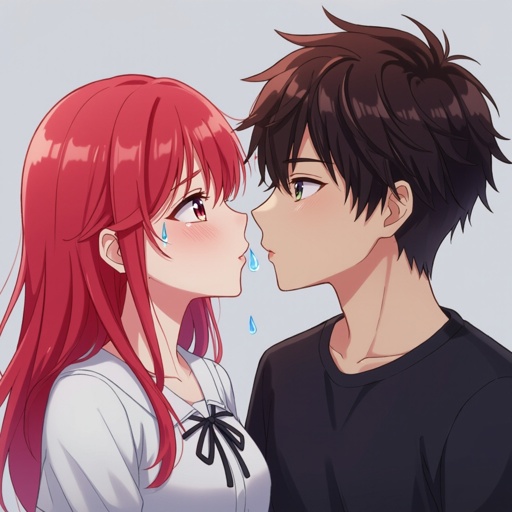 Anime Girl Sus: Anime girl drawn Fanart