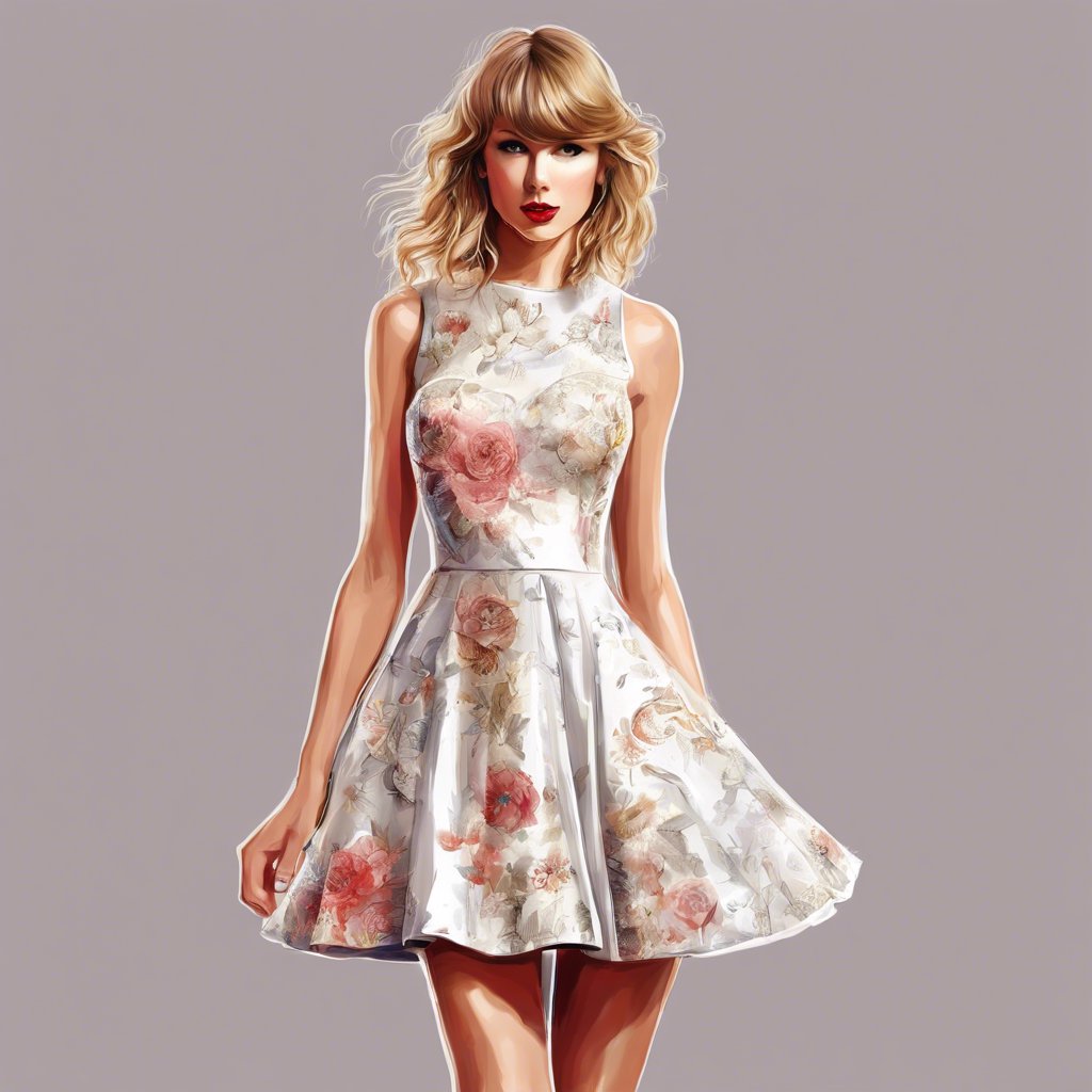 Taylor Swift’s dress | Fanart