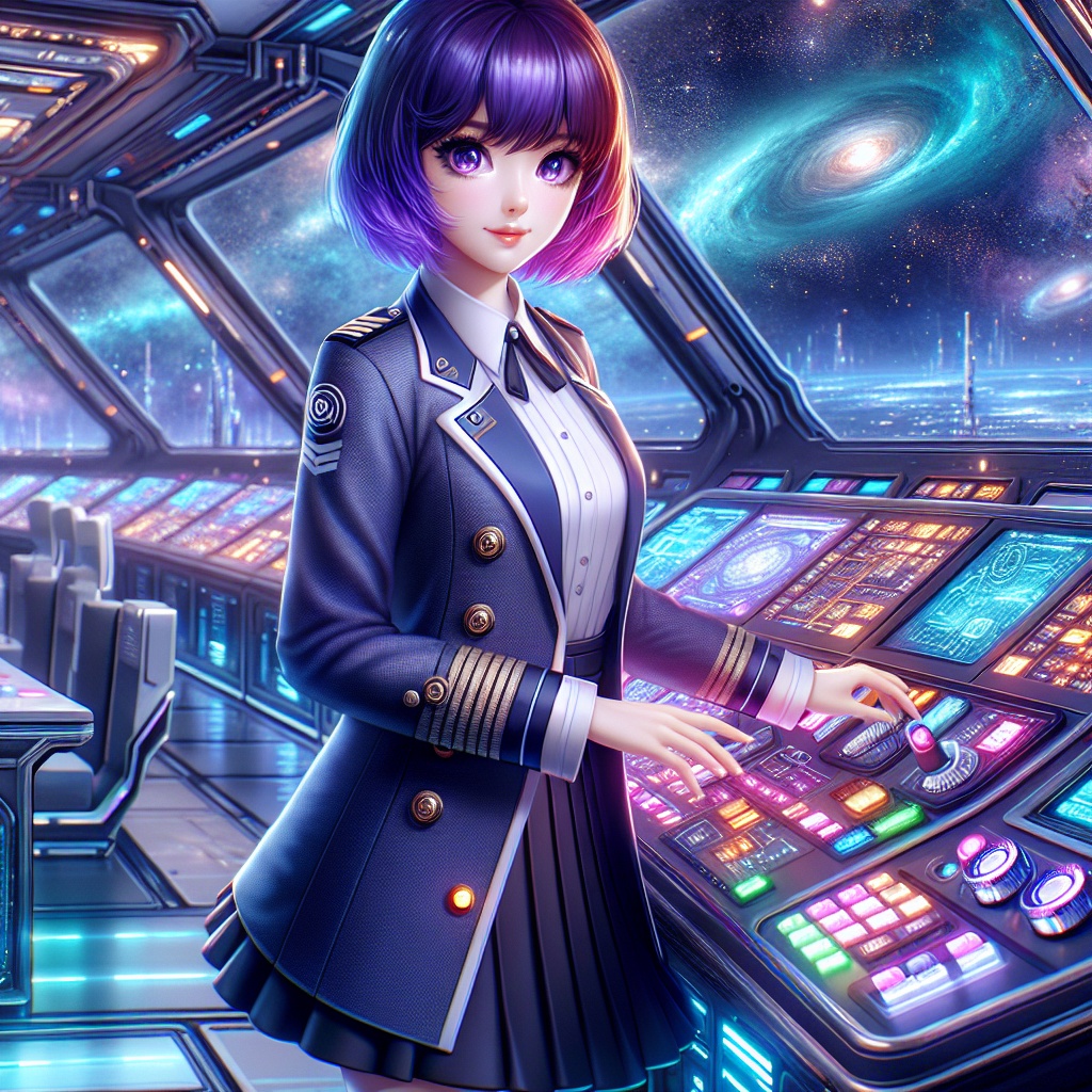 Explore Anime Girl Starship Captain Fanart