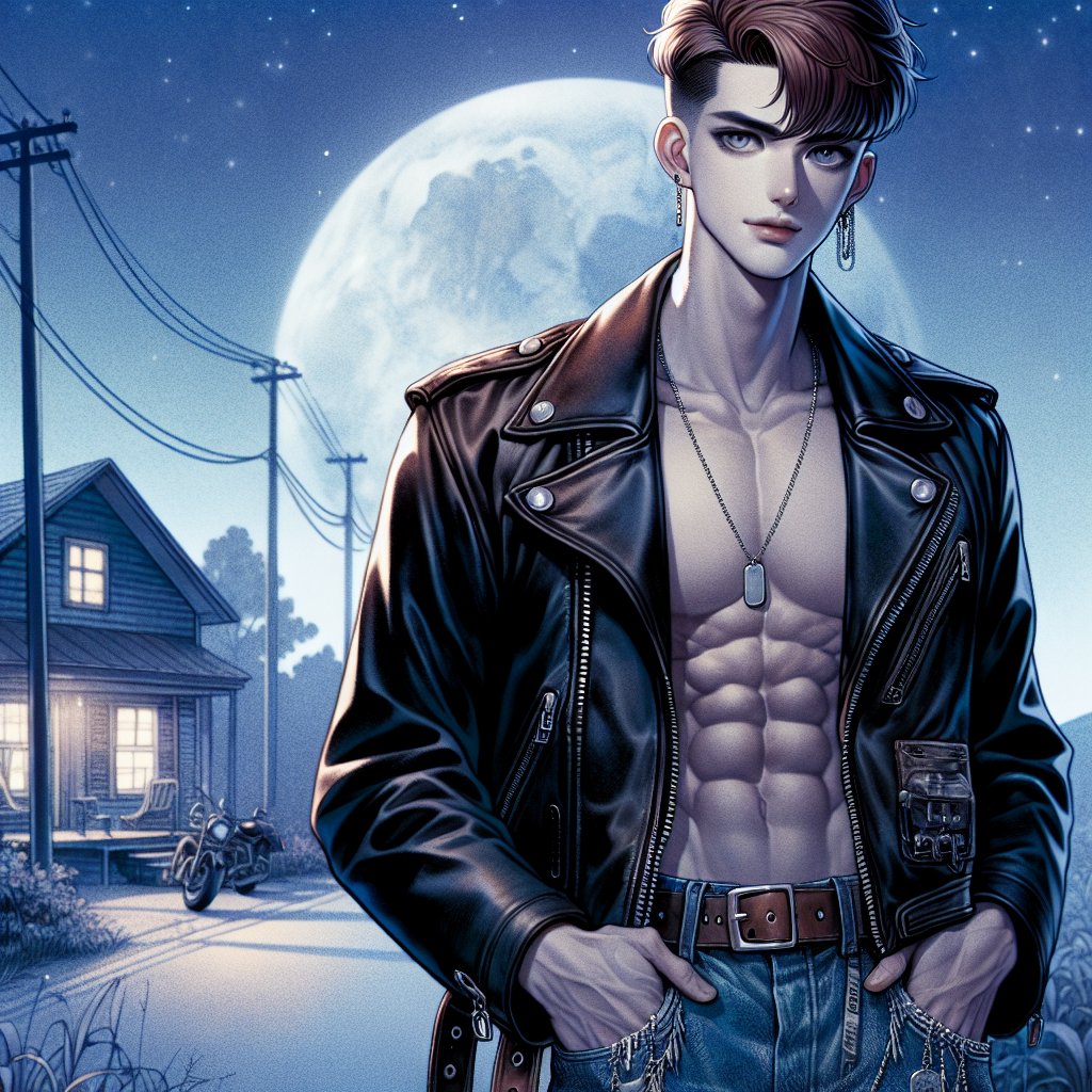 Anime Boy Abs: Anime boy drawn Fanart