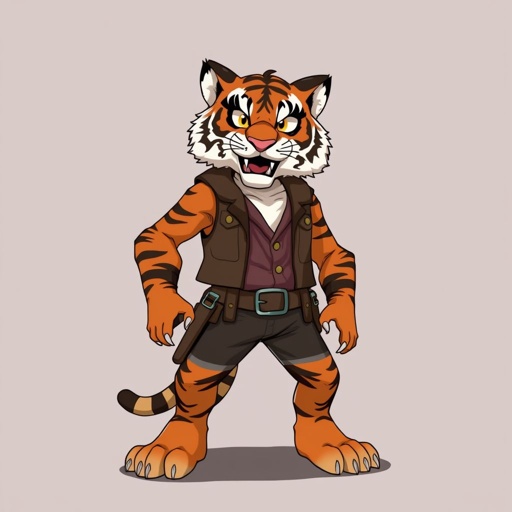 Tiger head Fanart