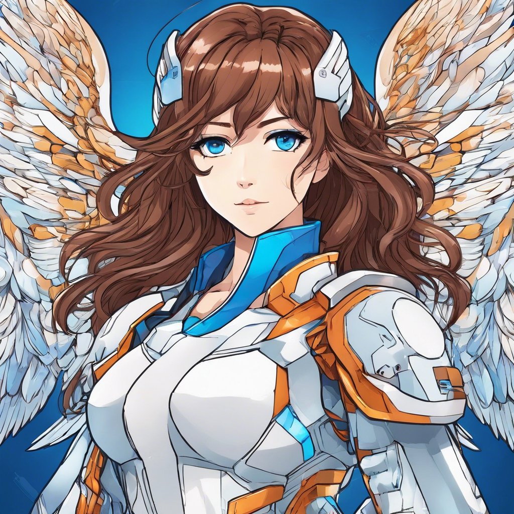 Archangel woman with Brown hair and | Fanart
