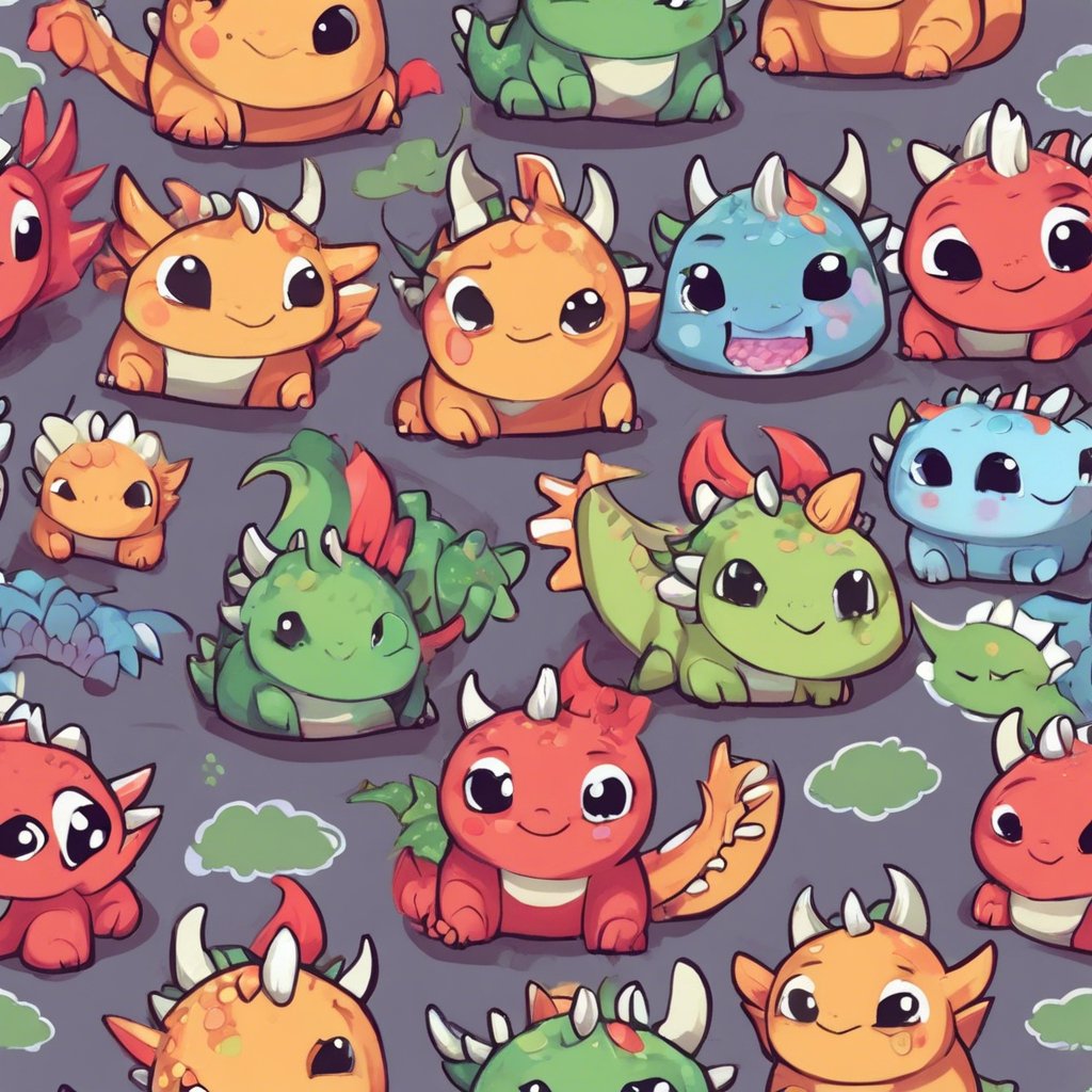 Cute dragons Fanart