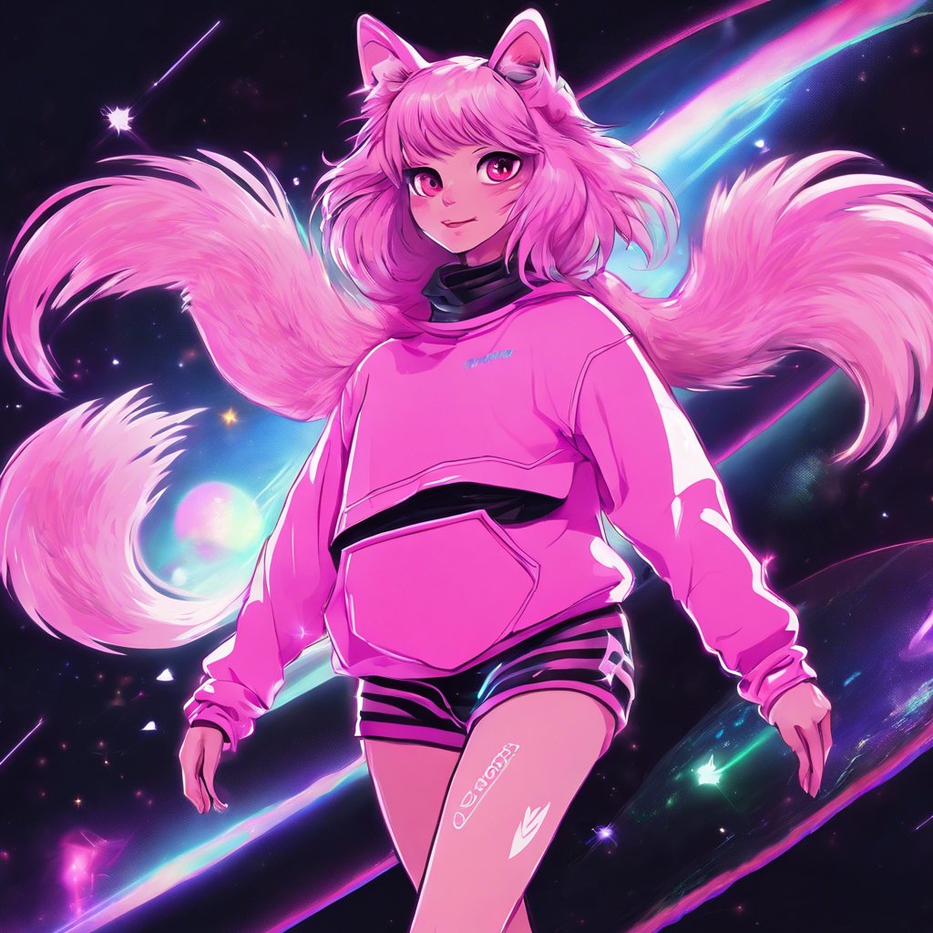 Hot Furry femboy with cat ears Fanart