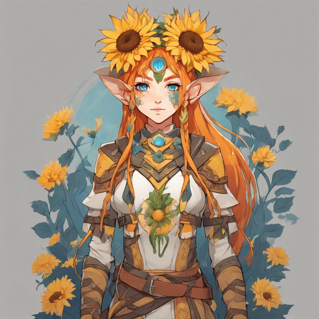 Design a character inspired by the Fanart