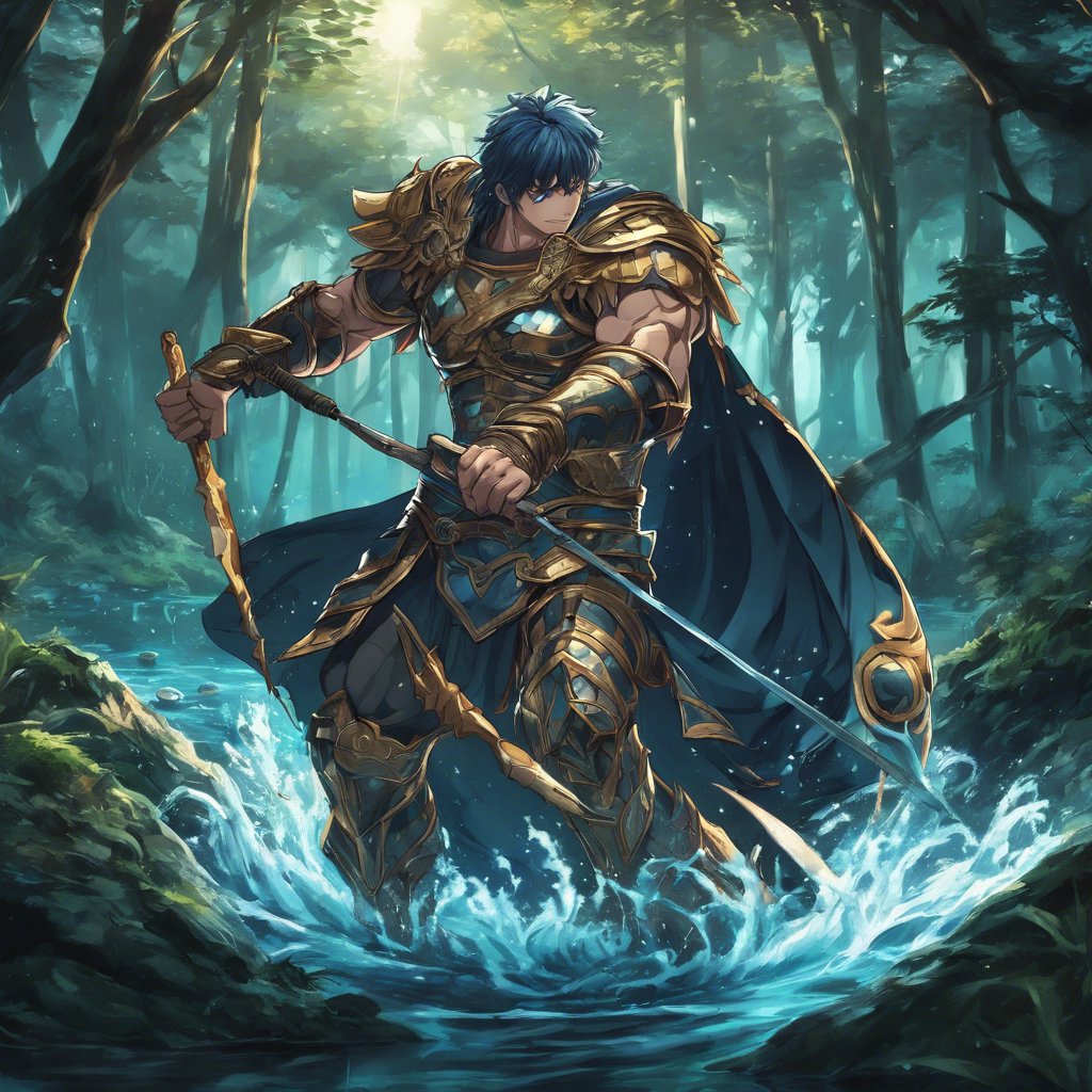 Strong man in Ancient Greek armor Fanart