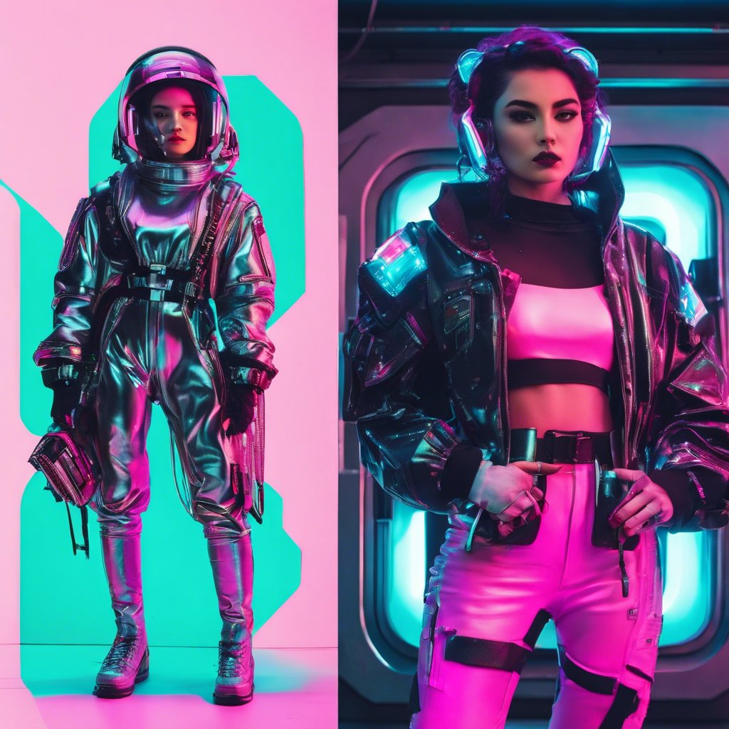 Retro Sci-Fi Attire: Space age-inspired clothing | Fanart