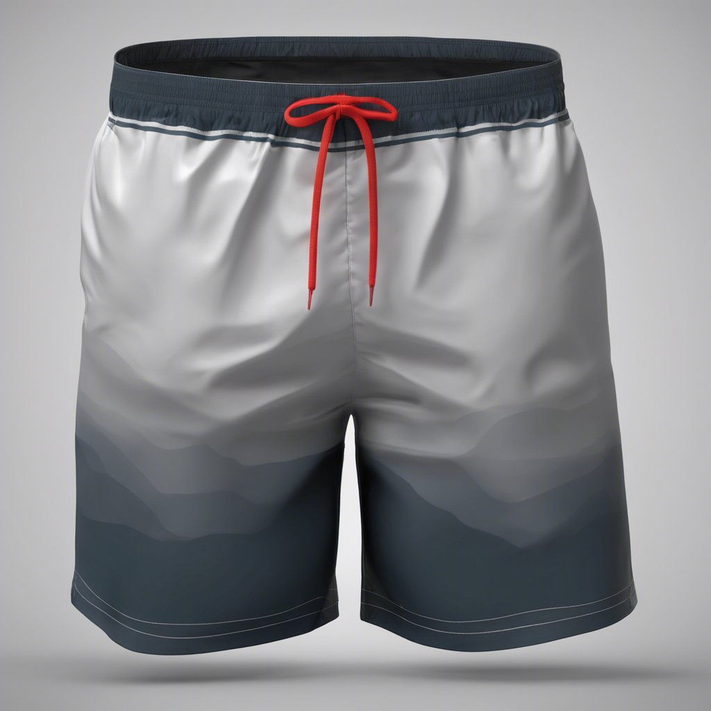 Double colored swimming shorts Fanart