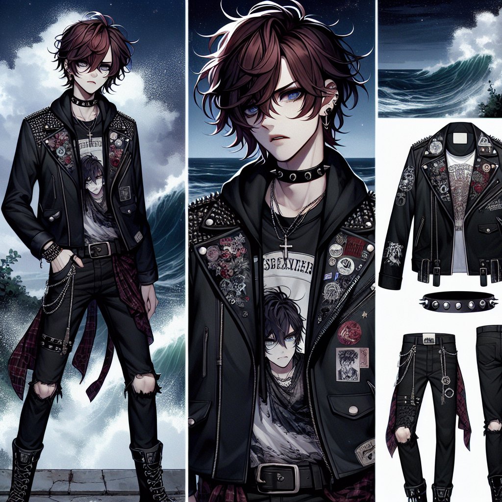 Explore Anime Boy Dramatic Scene Art