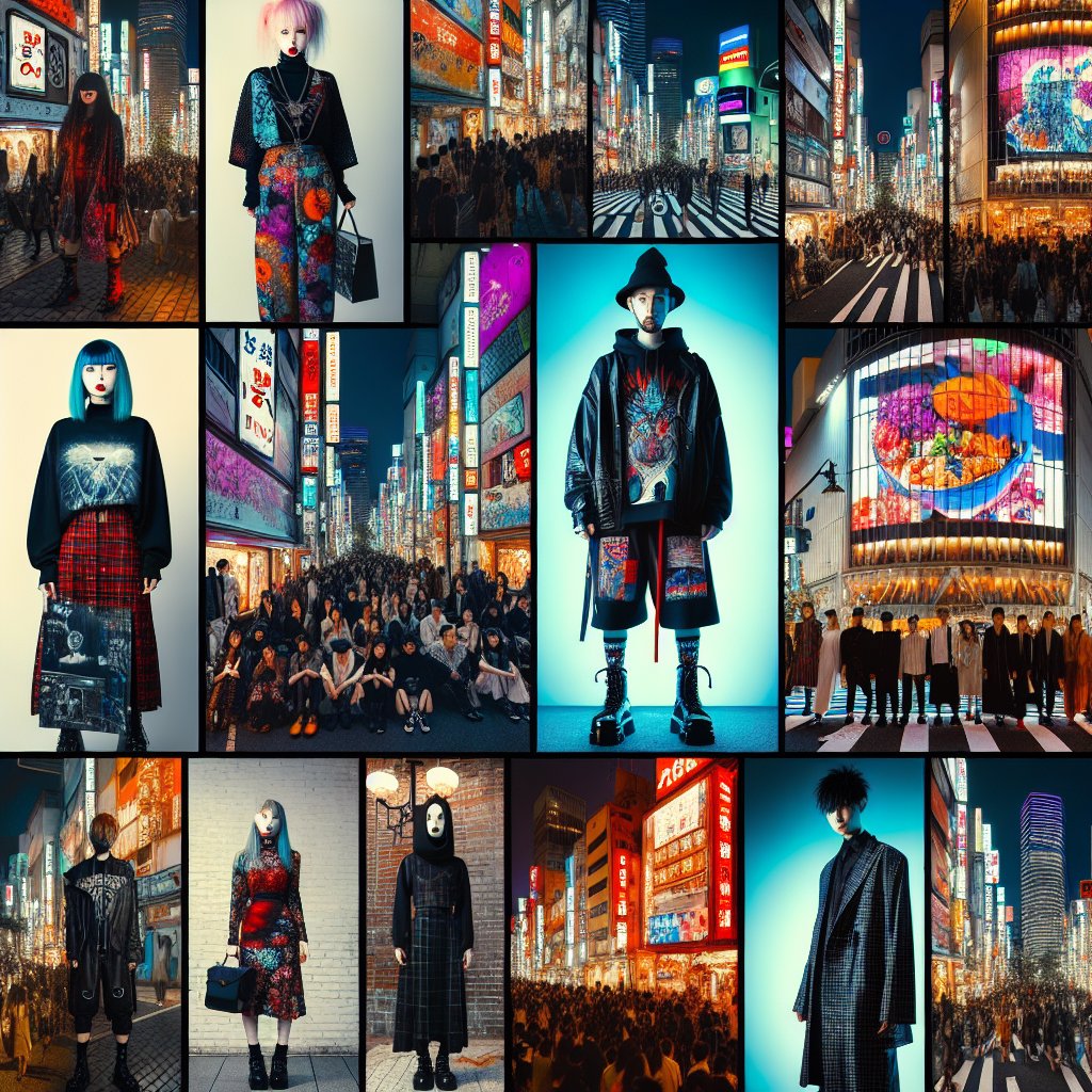 Street Style in Tokyo: Edgy, layered | Fanart