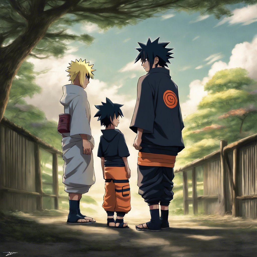 Naruto gets sasuke pregnant and sasuke Fanart