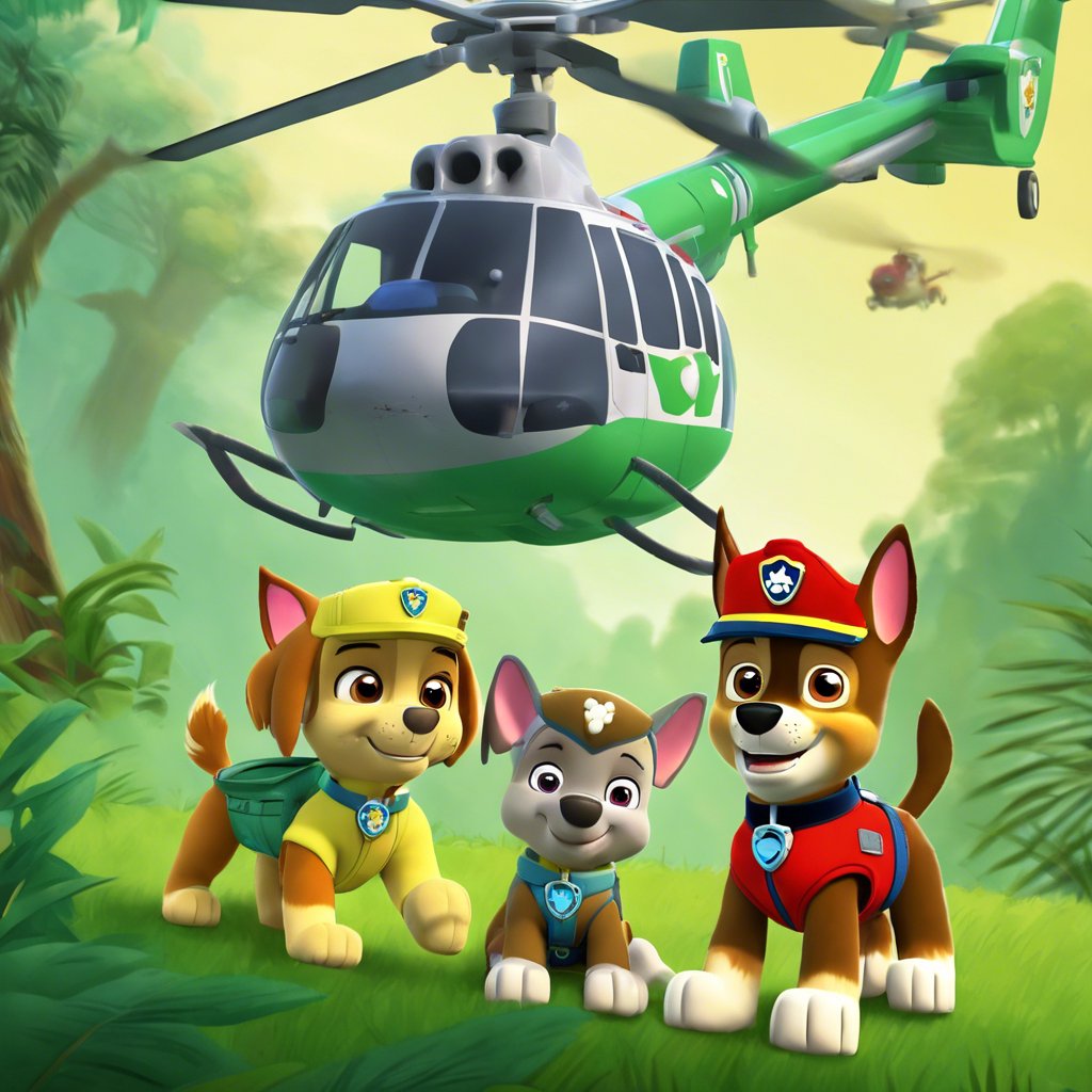 Paw patrol brandy and Mr whiskers Fanart