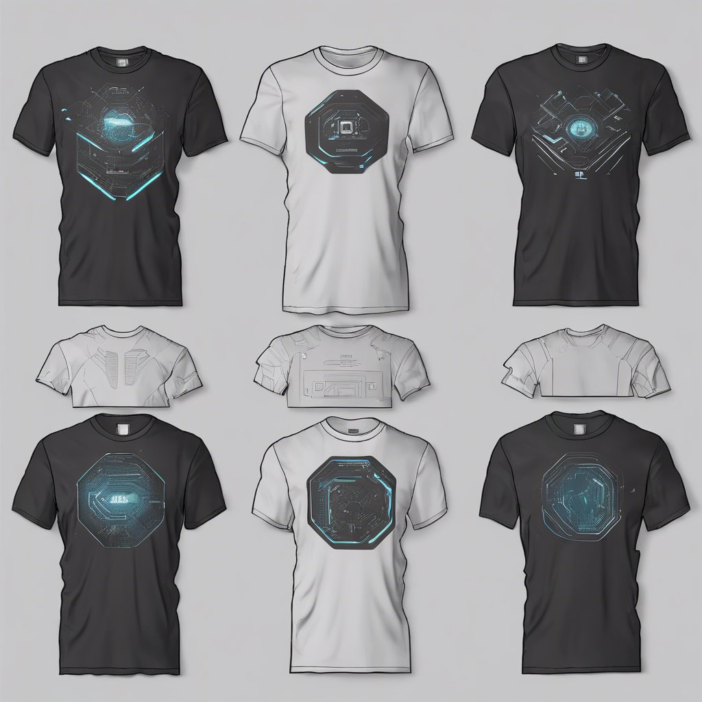 Futuristic t shirt designs | Fanart