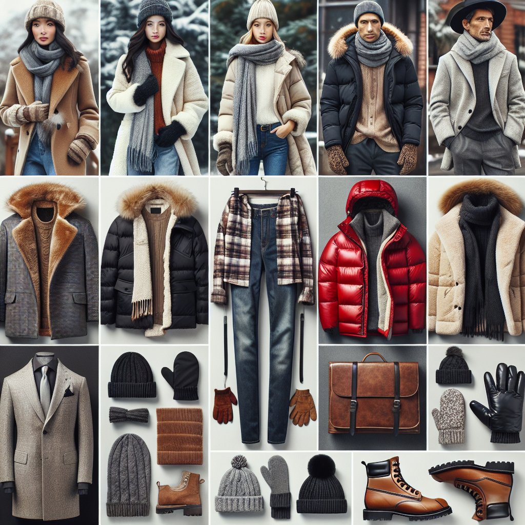 Winter outfit inspiration collage Fanart
