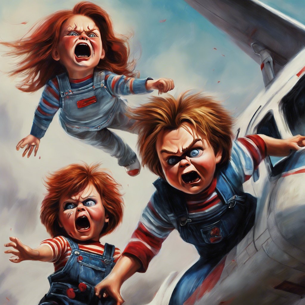 Chucky and Tiffany’s children Glen and | Fanart