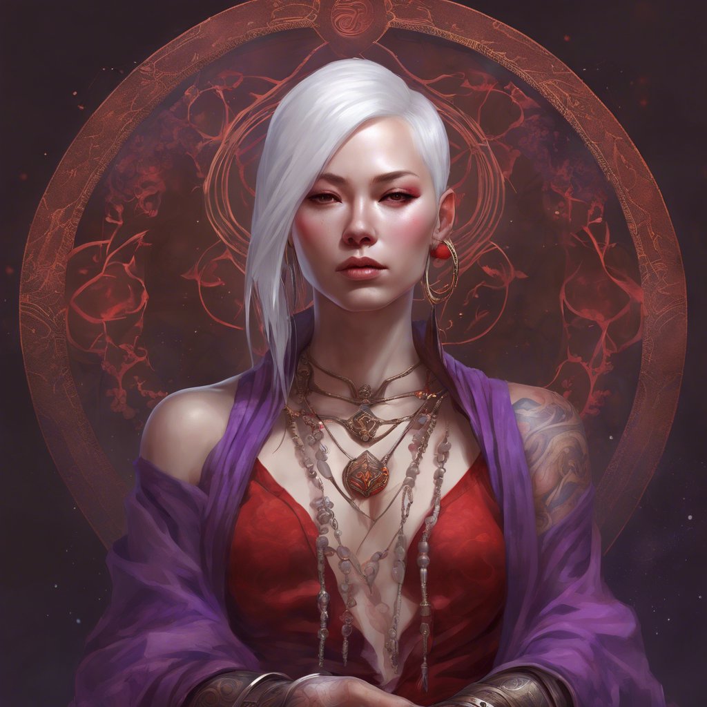 A woman with pale rosy skin | Fanart